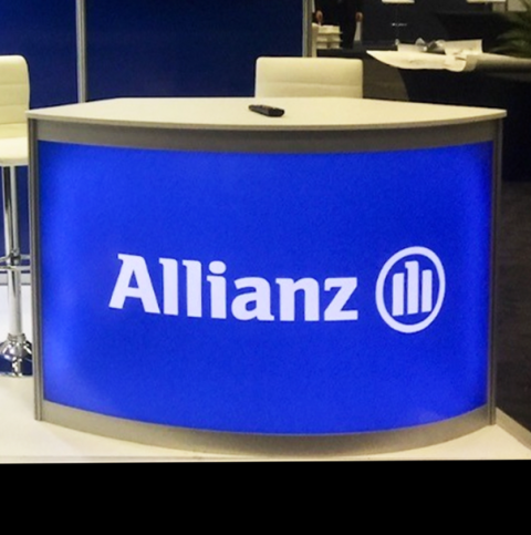 Backlit Curved Counter | Exhibitions, Expo, Conferences & Trade Shows