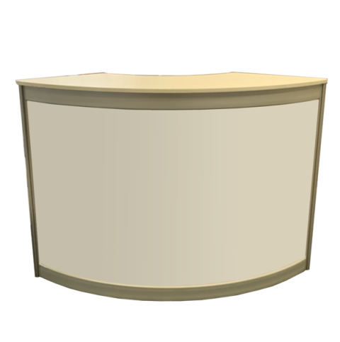 Curved Counter (lockable) | Exhibitions, Expo, Conferences & Trade Shows